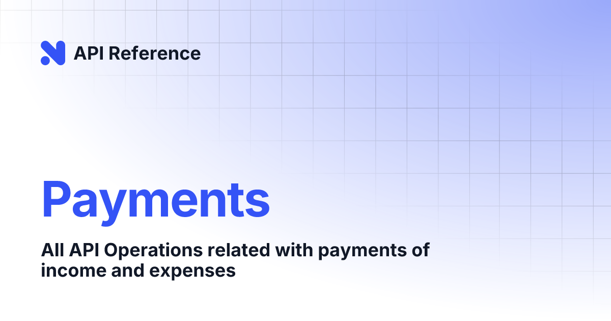 Payments | API Reference